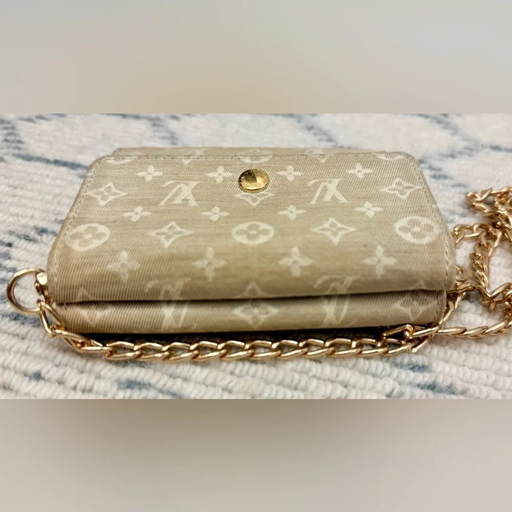 Louis Vuitton | Bags | Louis Vuitton Beige Monogram Canvas Mini ...